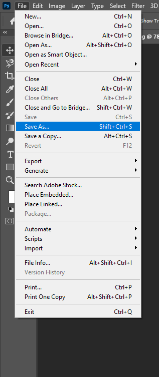 How to Save WebP Image Format in Photoshop - Syed Tech